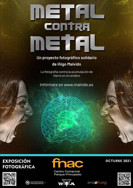 Exposición fotográfica Metal Contra Metal a favor de ENACH Asociación ...